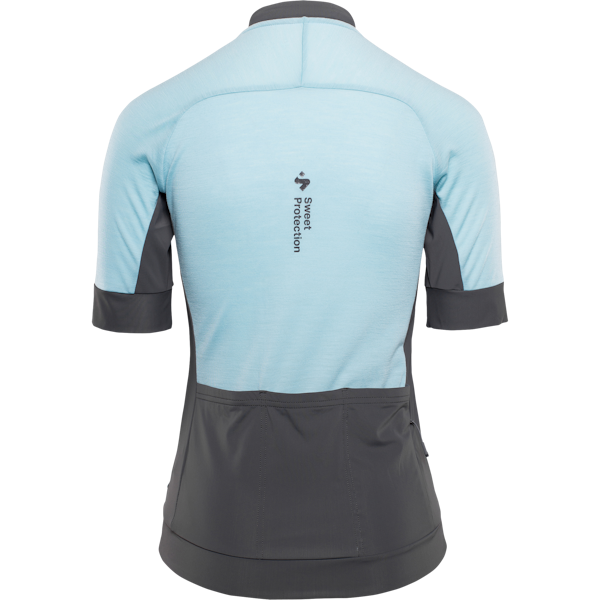 Crossfire Merino SS Jersey Women's - Glacier Blue