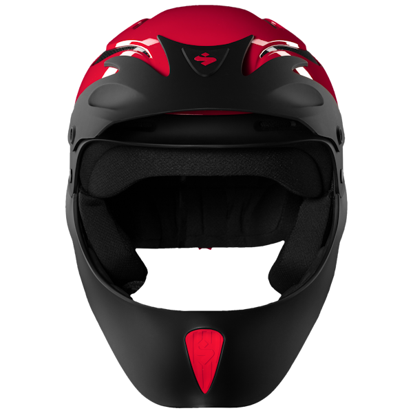 Rocker Full Face Helmet - Gloss Poppy Red