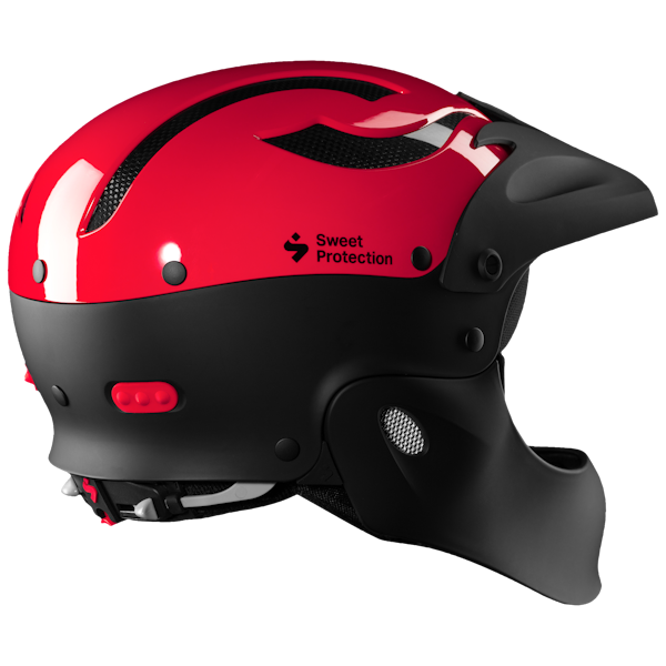 Rocker Full Face Helmet - Gloss Poppy Red